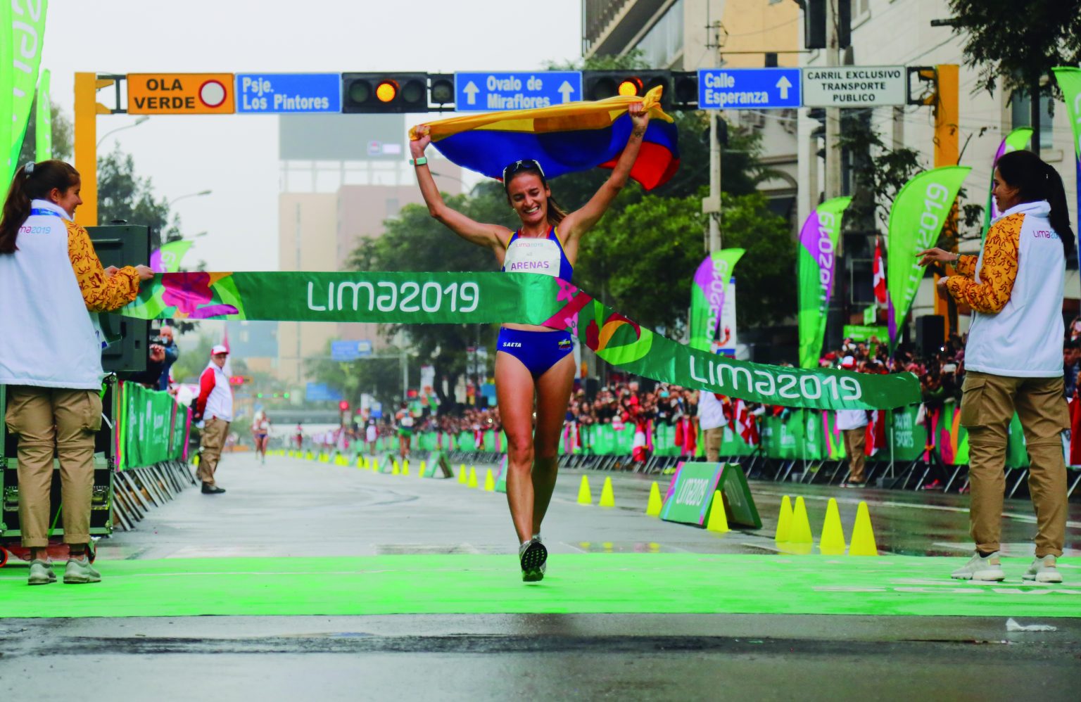 Medallistas. Lorena Arenas cumplió el sueño de la marcha colombiana ...